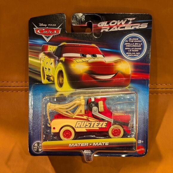 Mattel | Toys | Mattel Pixar Cars Glow Racers Mater Mate Truck Car ...